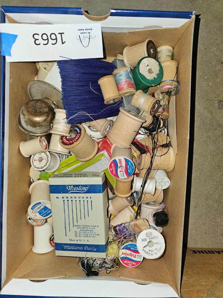 BT 1663: Sewing String bidding ends 6/6 $1.00 | EstateSales.NET