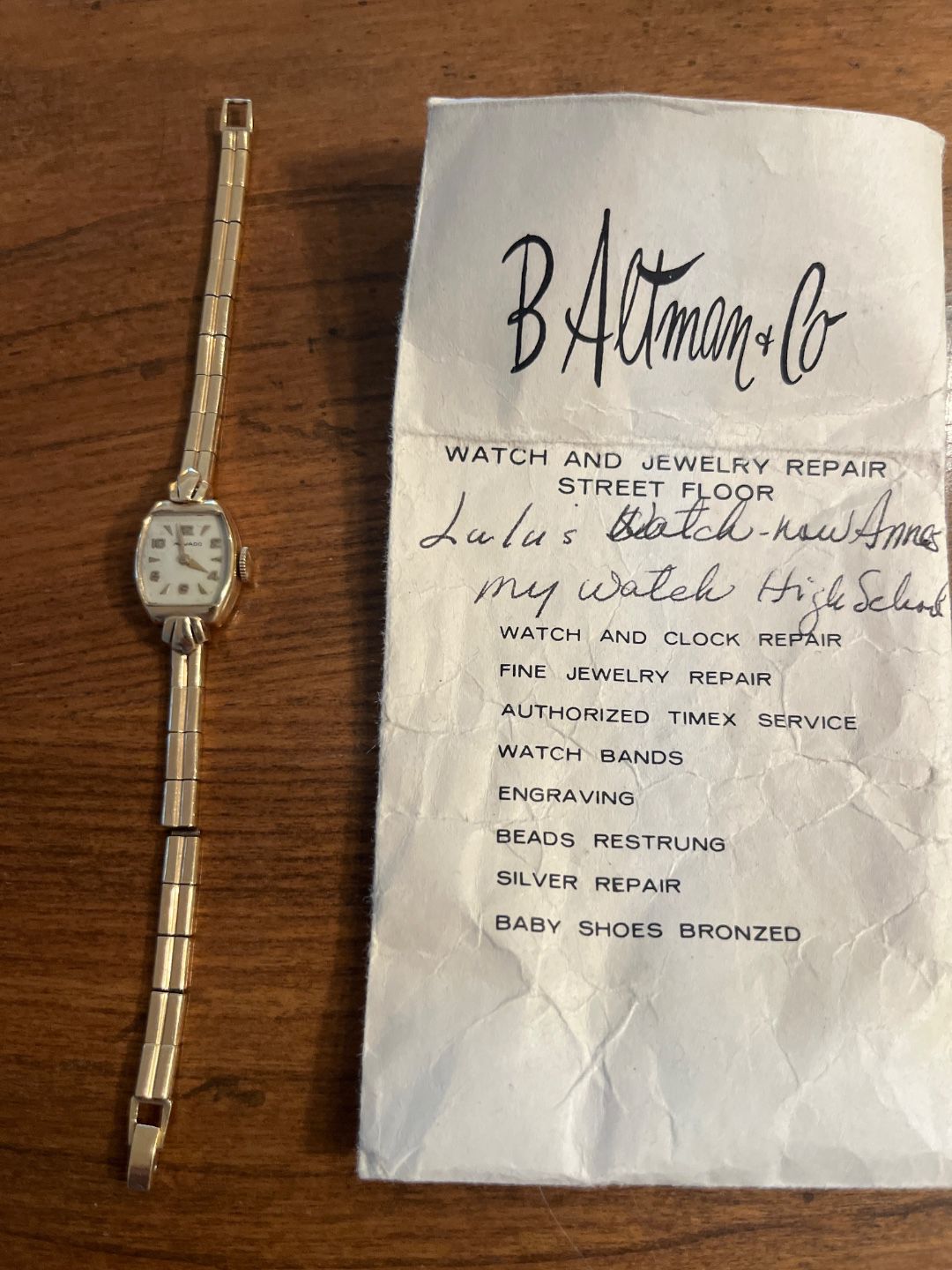 14 K Ladies Gold Watch bidding ends 4/30 $202.00 | EstateSales.NET