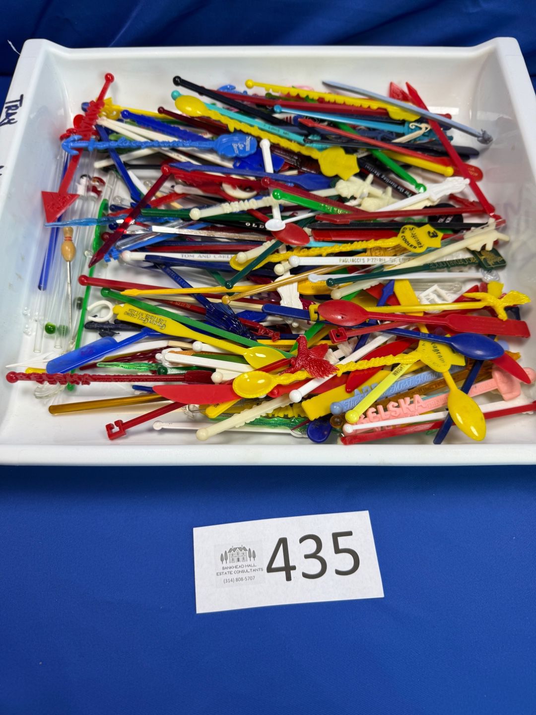 435 Vintage Swizzle Sticks bidding ends 5/17 $5.00 | EstateSales.NET
