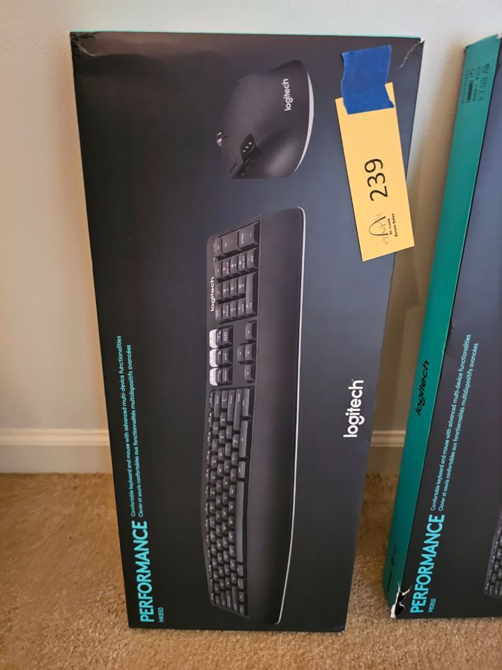 BR 239: Logitech Keyboard NIB bidding ends 7/10 $3.00 | EstateSales.NET