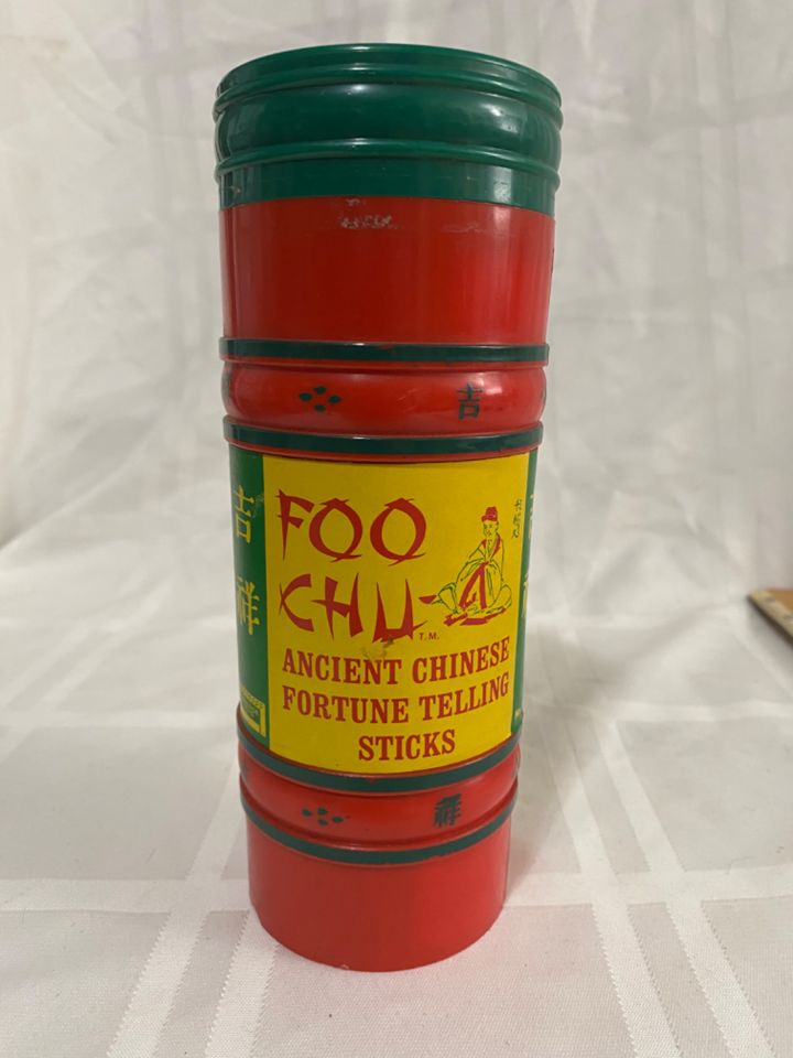 Vintage Foo Chu Fortune Telling Sticks Game bidding ends 9/17 $4.95 ...