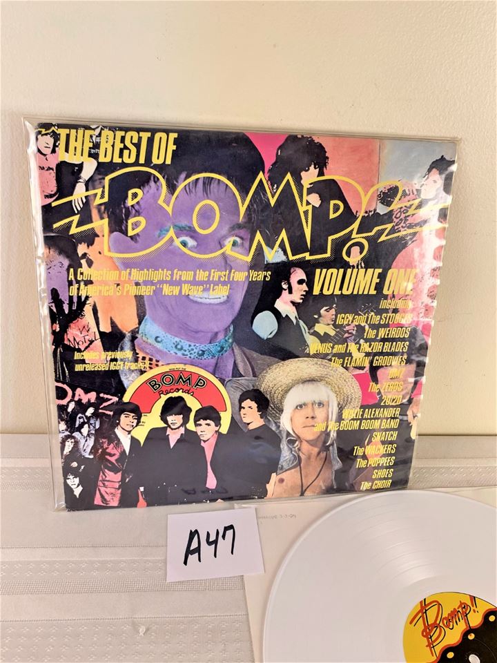 A47 The Best Of Bomp Original Punk Music, Vinyl Mint ,White Records ...