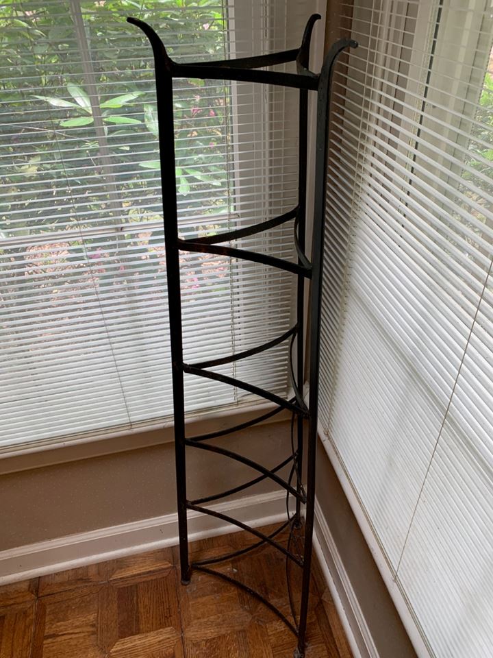MCM Tower Metal Plant Stand bidding ends 6/1 $6.00 | EstateSales.NET