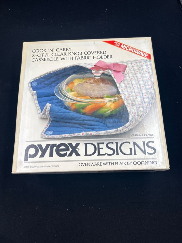311. Pyrex Cook and Carry New in Original Box bidding ends 5/19 $5.01 ...