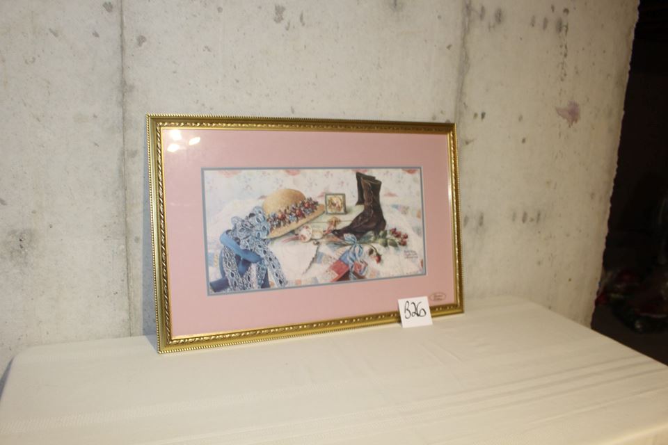 B27 Signed Limited Edition Print In Gold Leaf on Wood Frame bidding ...