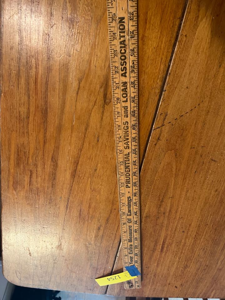 K 1254: Promotional Measuring Stick bidding ends 6/22 $1.00 ...
