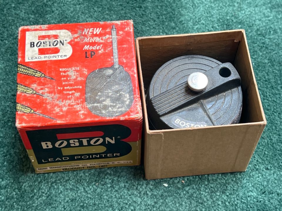 Vintage Boston Lead Pointer Graphite Pencil Lead Sharpener Model LP ...