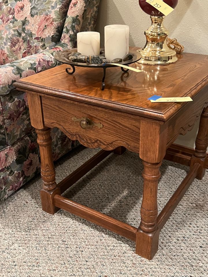 BT 258: A.A. Laun Wooden End Table bidding ends 3/14 $6.00 ...