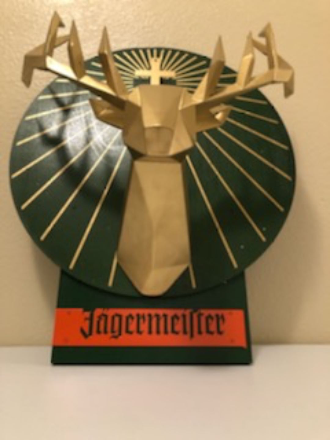 Vintage Jagermeister Deer Bar Display bidding ends 3/22 $25.00 ...