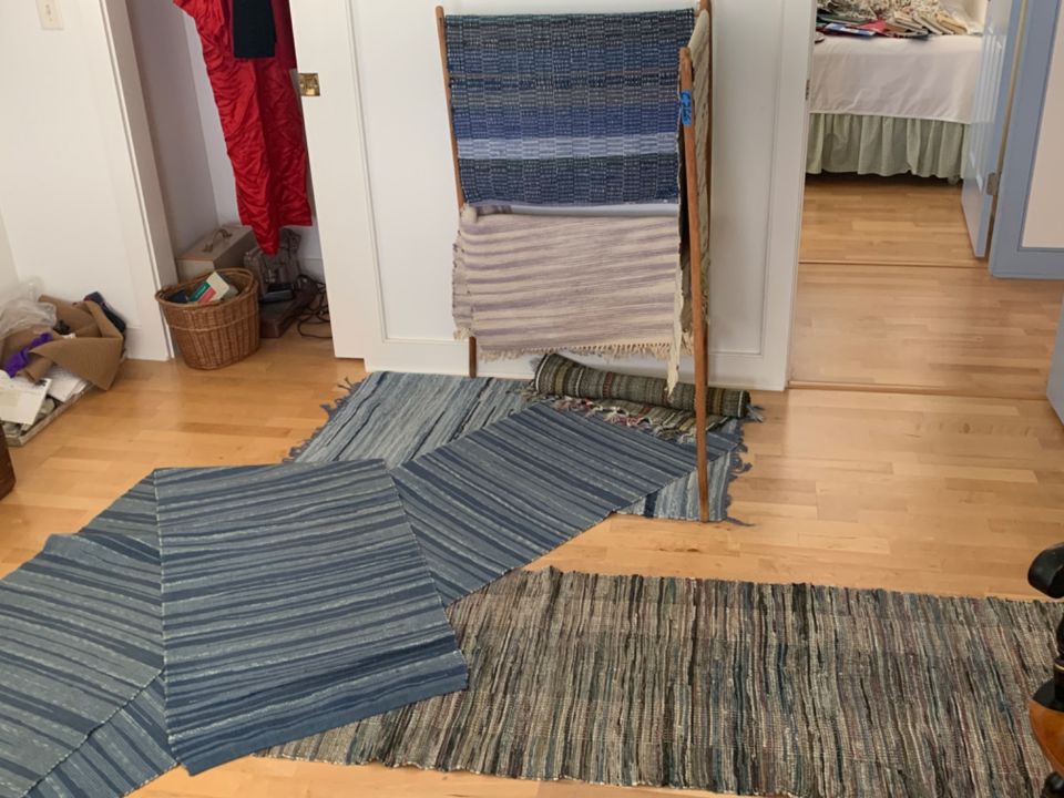 C266 Rag Rugs & Runner & Drying Racks BR2 bidding ends 6/19 $10.00 ...