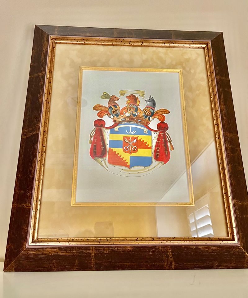 Chelsea House Framed Coat of Arms #1 bidding ends 4/11 $60.00 ...