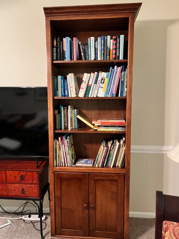 Bookcase Pair with Adjustable Shelves bidding ends 10/28 $80.00 ...